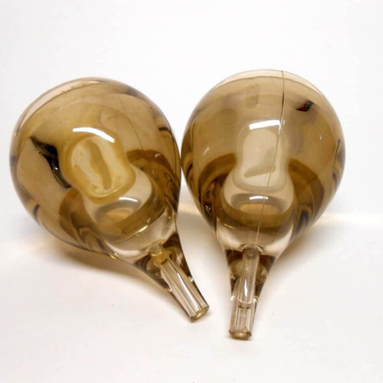 MCM Guzzini Lucite Teardrop Salt and Pepper shakers(s)