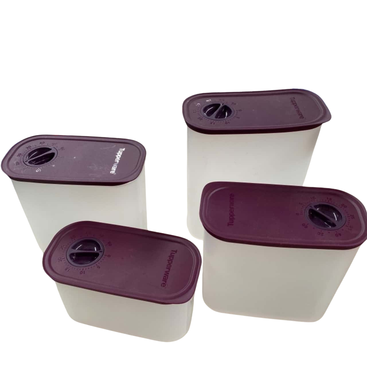 Tupperware set of four (s)