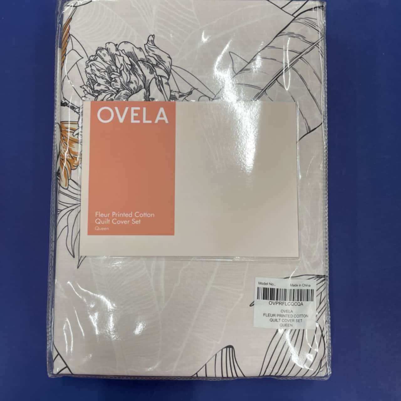 Ovela Fleur Queen Quilt Cover Set(s) - New Without Tags | Salvos Stores