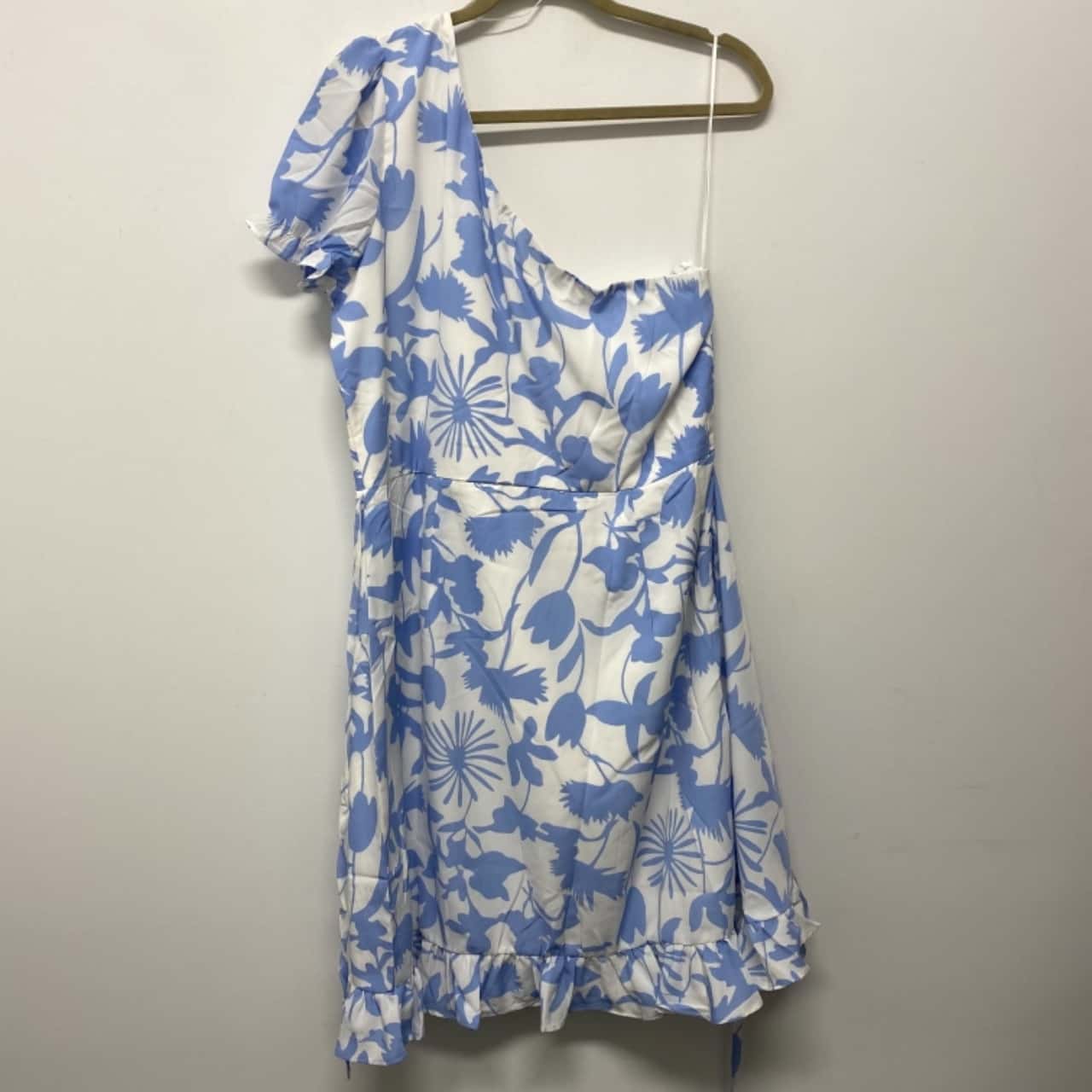 BNWT Ruby Sees Womens Size 20 Mini Dress Blue / White (s)