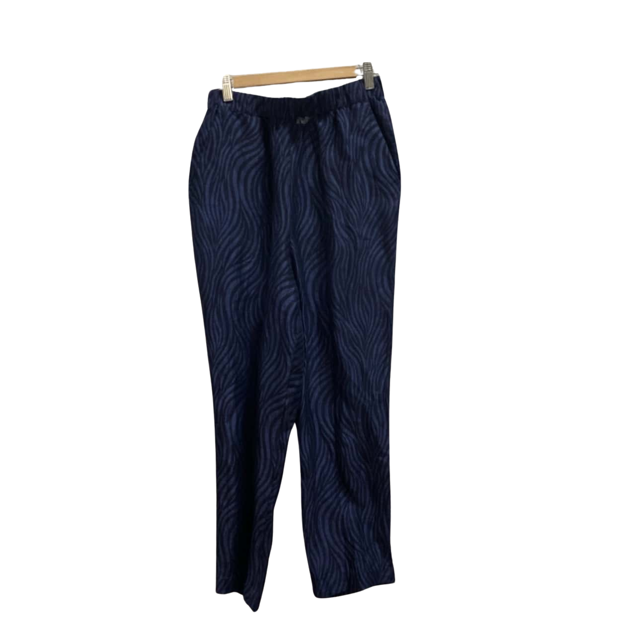 Gorman Womens Size 10 Navy Blue / Pattern Pants(s)