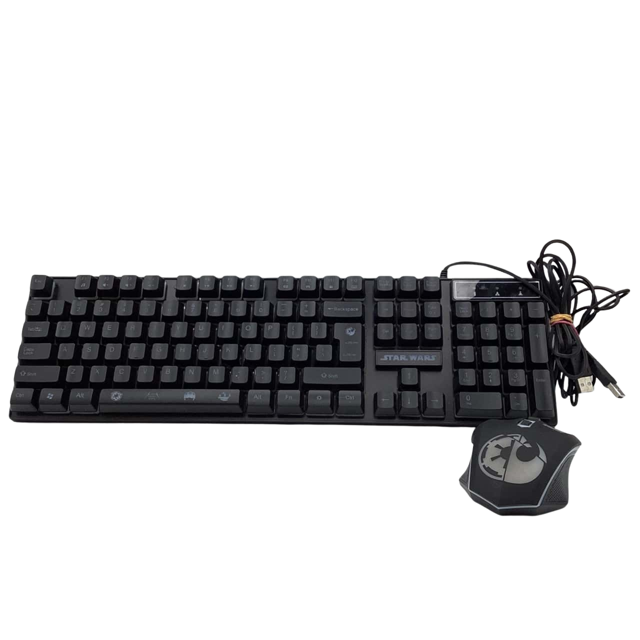 Star Wars Light-Up RGB Gaming Keyboard and Mouse ME(s)