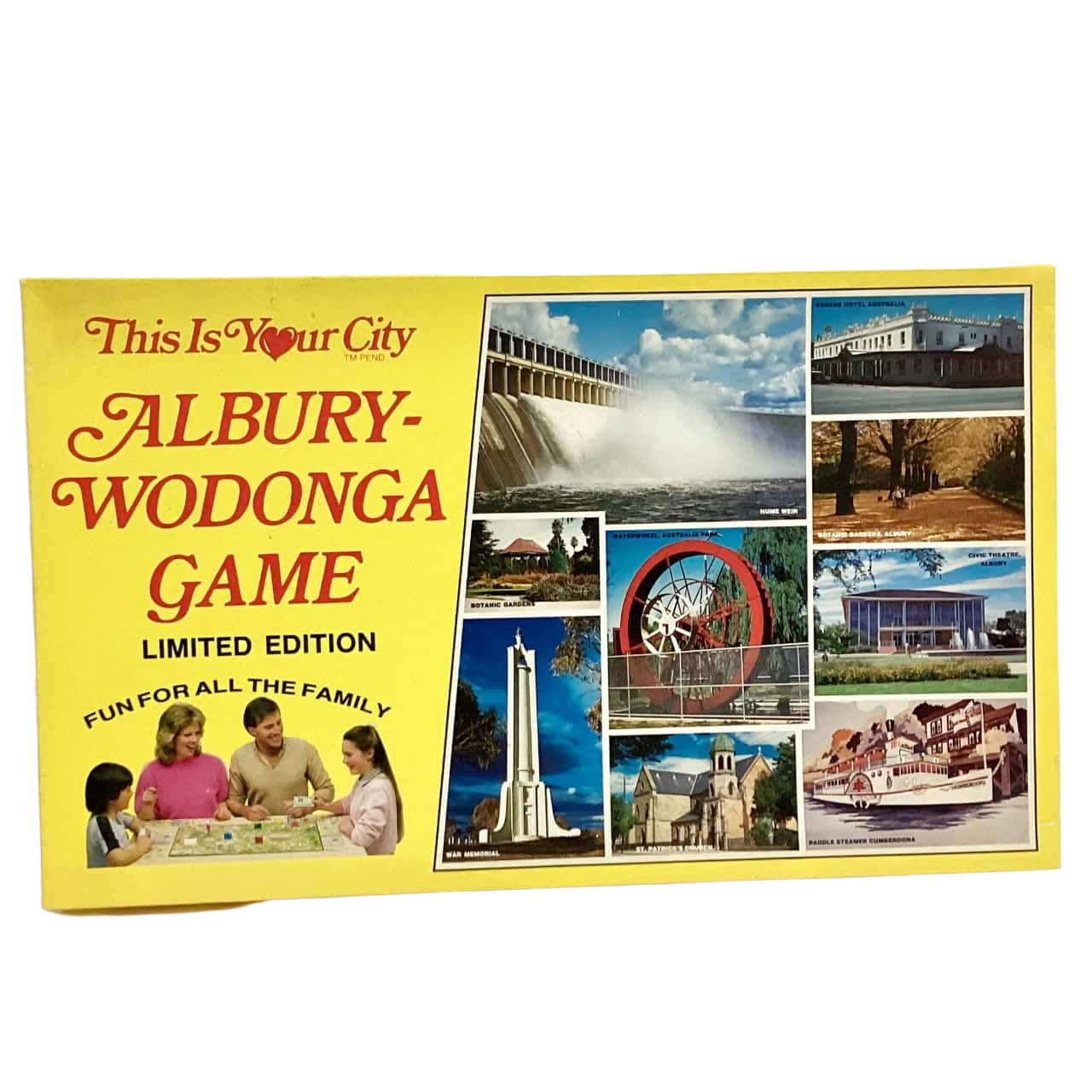 Vintage 1985 Albury - Wodonga Game Limited Edition This is Your City (s)