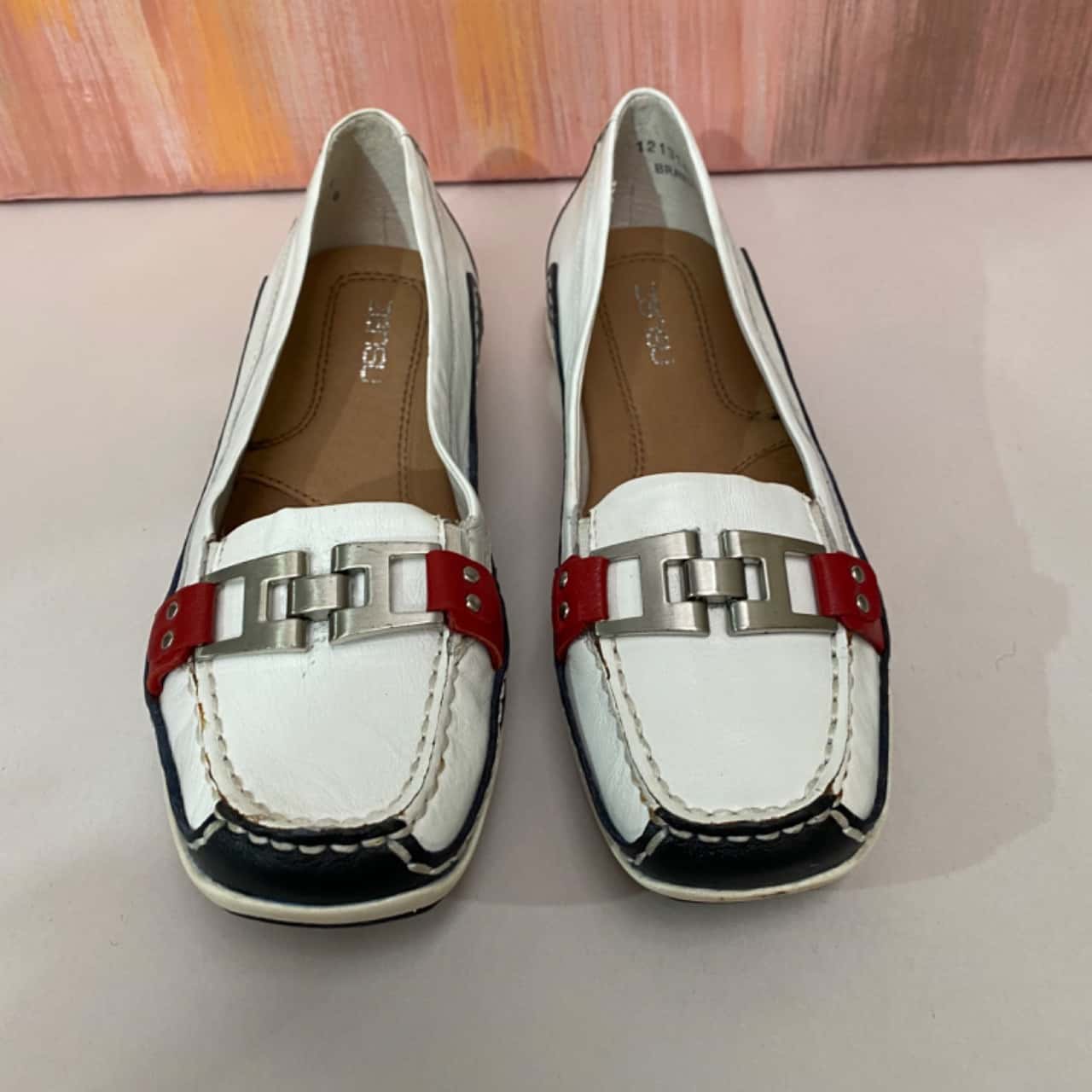 ZENSU Flats White Size 6 (s)