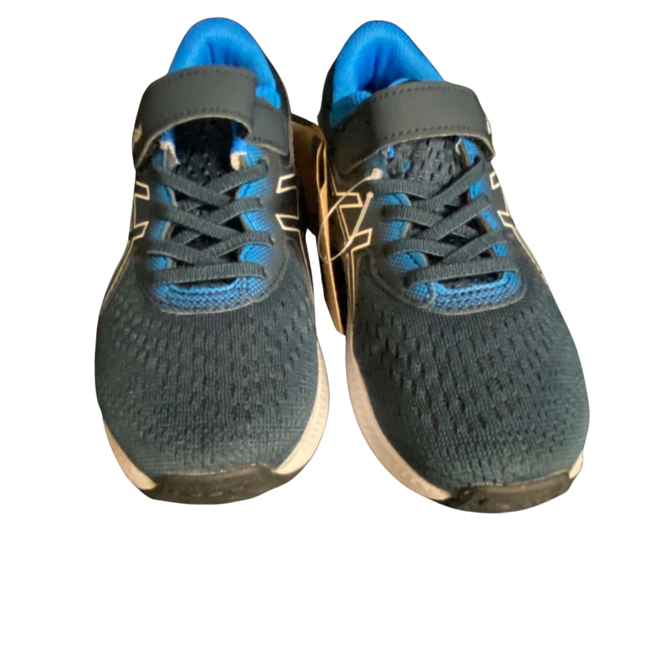 Asics Kids Size 30 Blue / White Sneakers