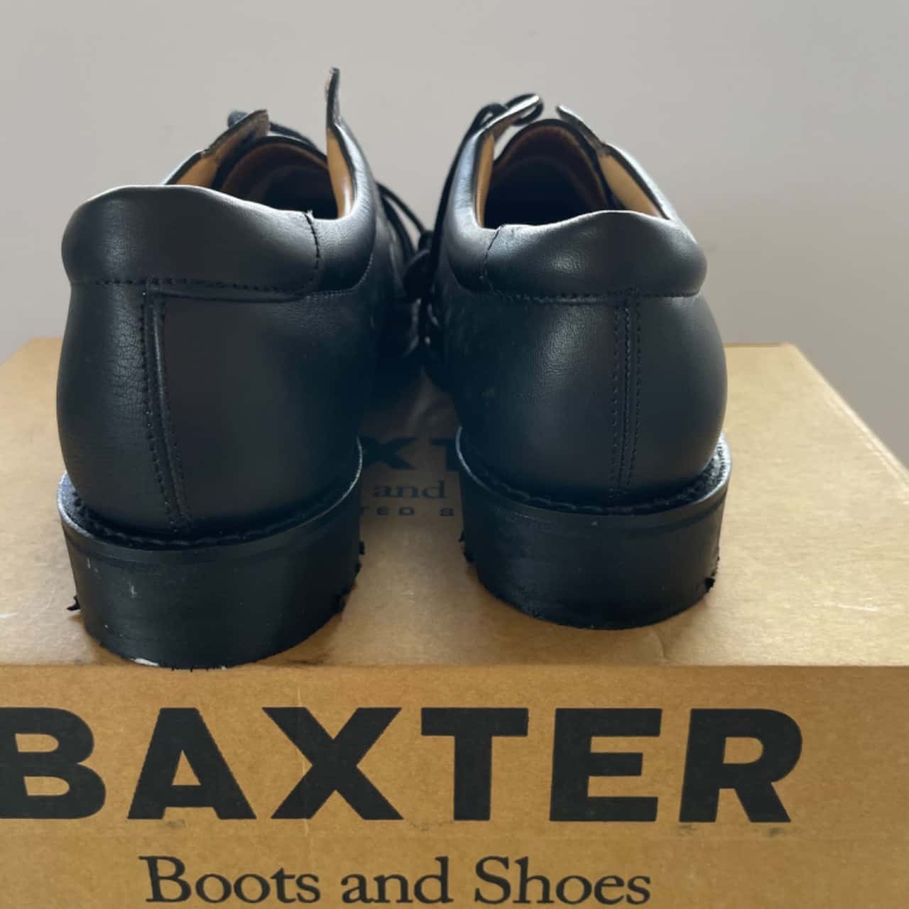 Baxter & Copty Ltd Samson Black Lifetime Comfort Greenland Sole Dress ...