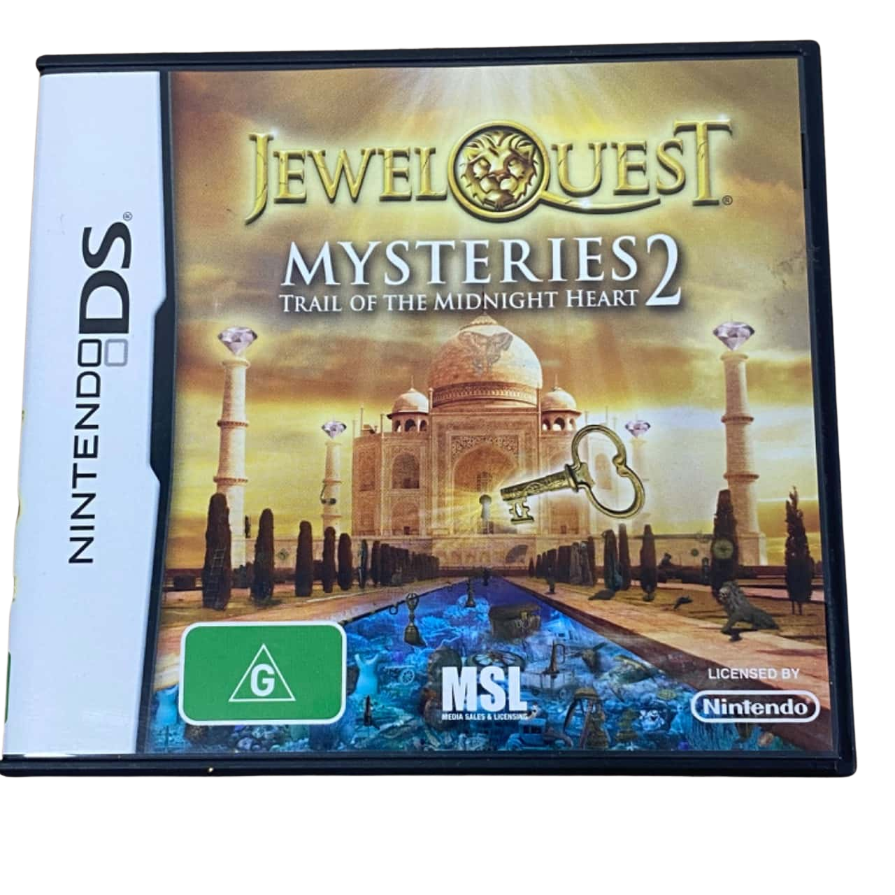 Nintendo DS Jewel Quest Mysteries 2: Trail Of The Midnight Heart(s)