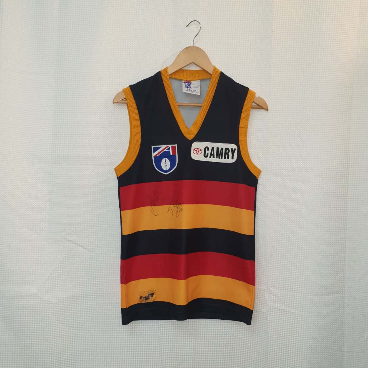 Kids Crows guernsey Size 8 / 10 Sportswear Navy Blue / Red / Yellow (s)