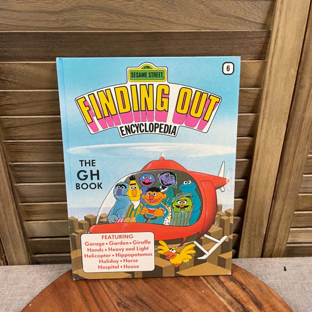 Vintage The Sesame Street Finding Out Encyclopedia Set 15 Books A - Z