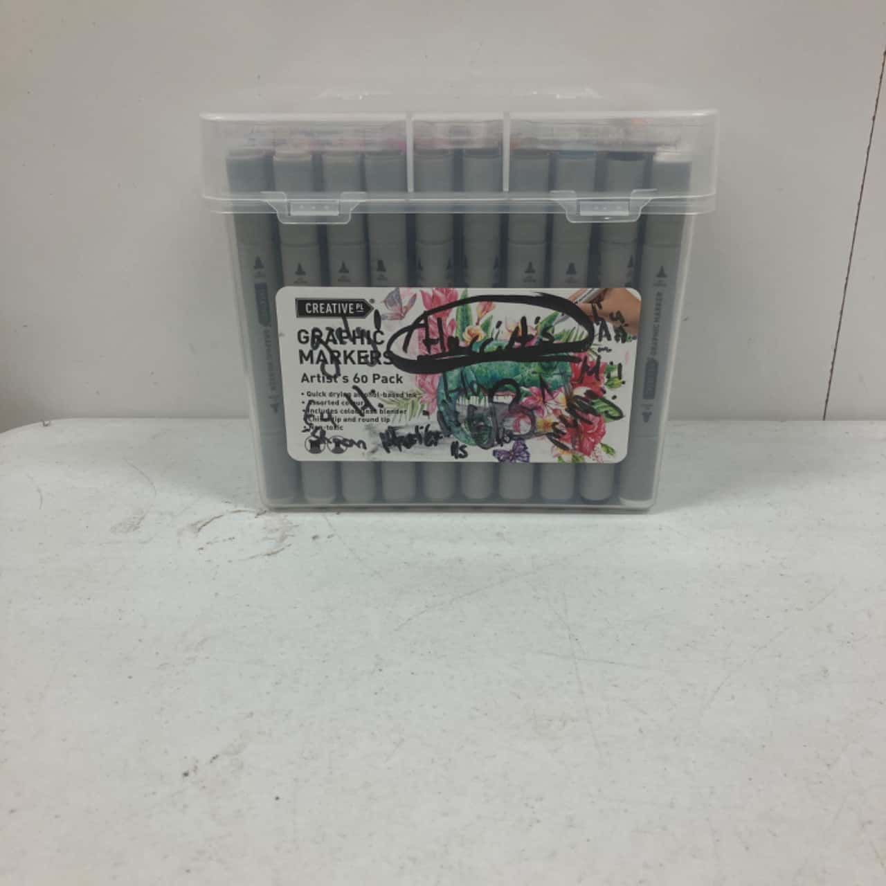 Creative PL (Aldi) 60pk Graphic Markers(s)