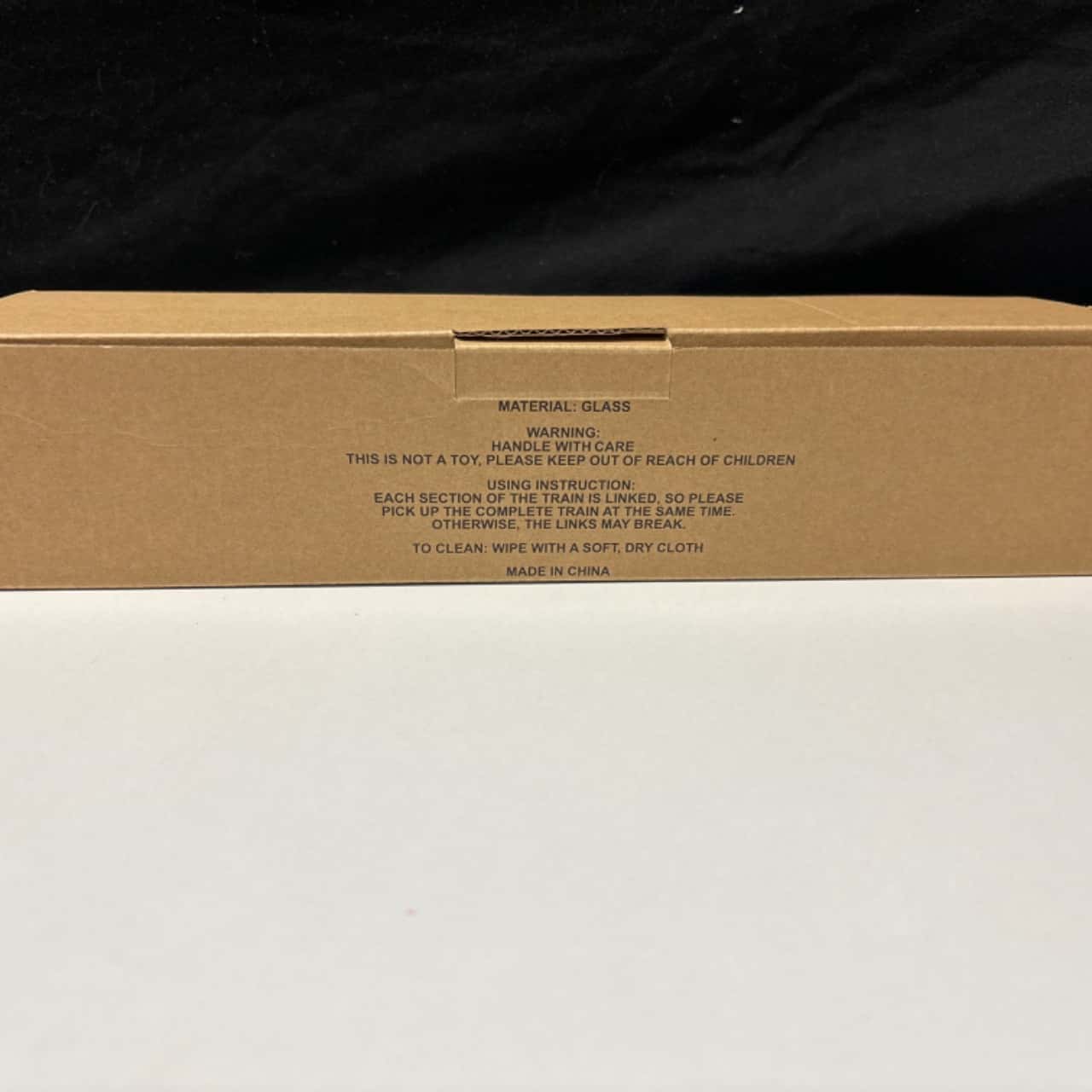 Spun glass Avon train set (s)