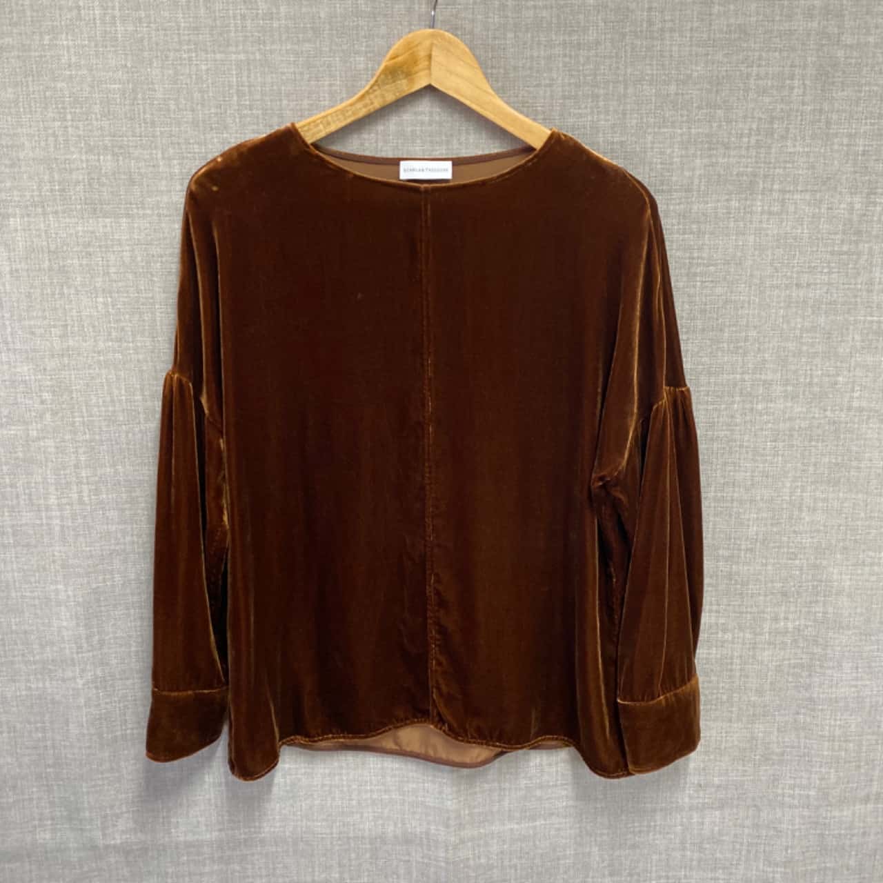 Scanlan Theodore Womens Size 10 Brown Velour (s)