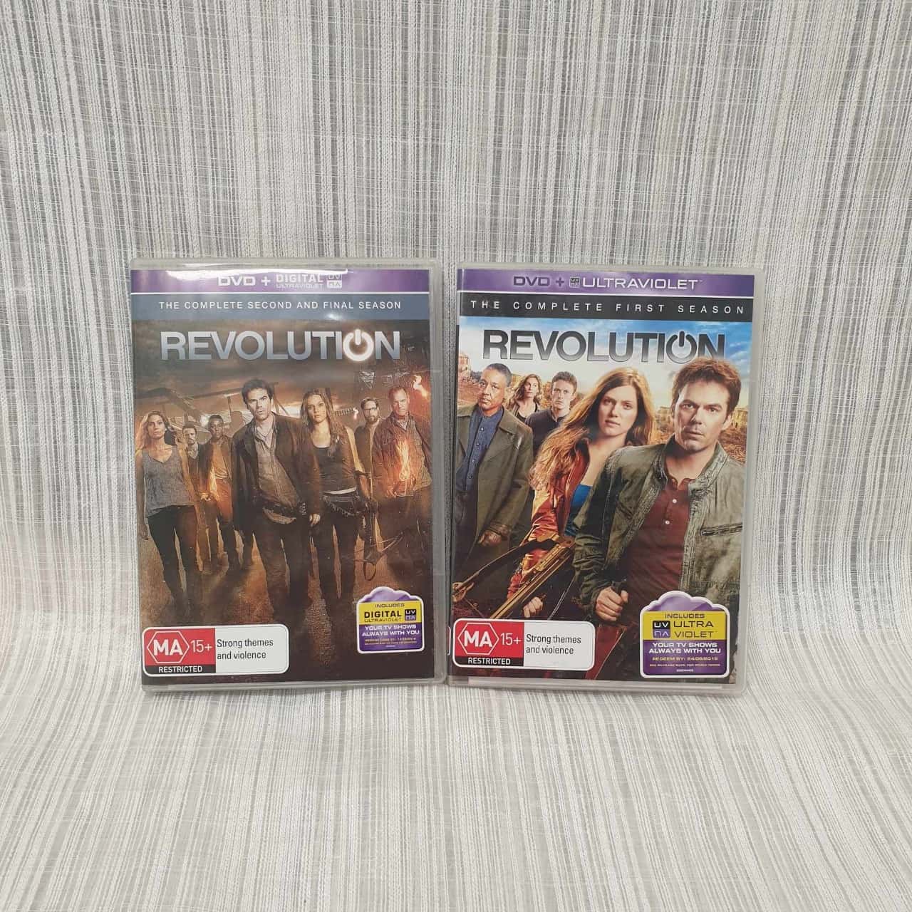 DVDs Series - Revolution - Complete Seasons 1-2 - Rated MA 15+ - $69.99 (s)