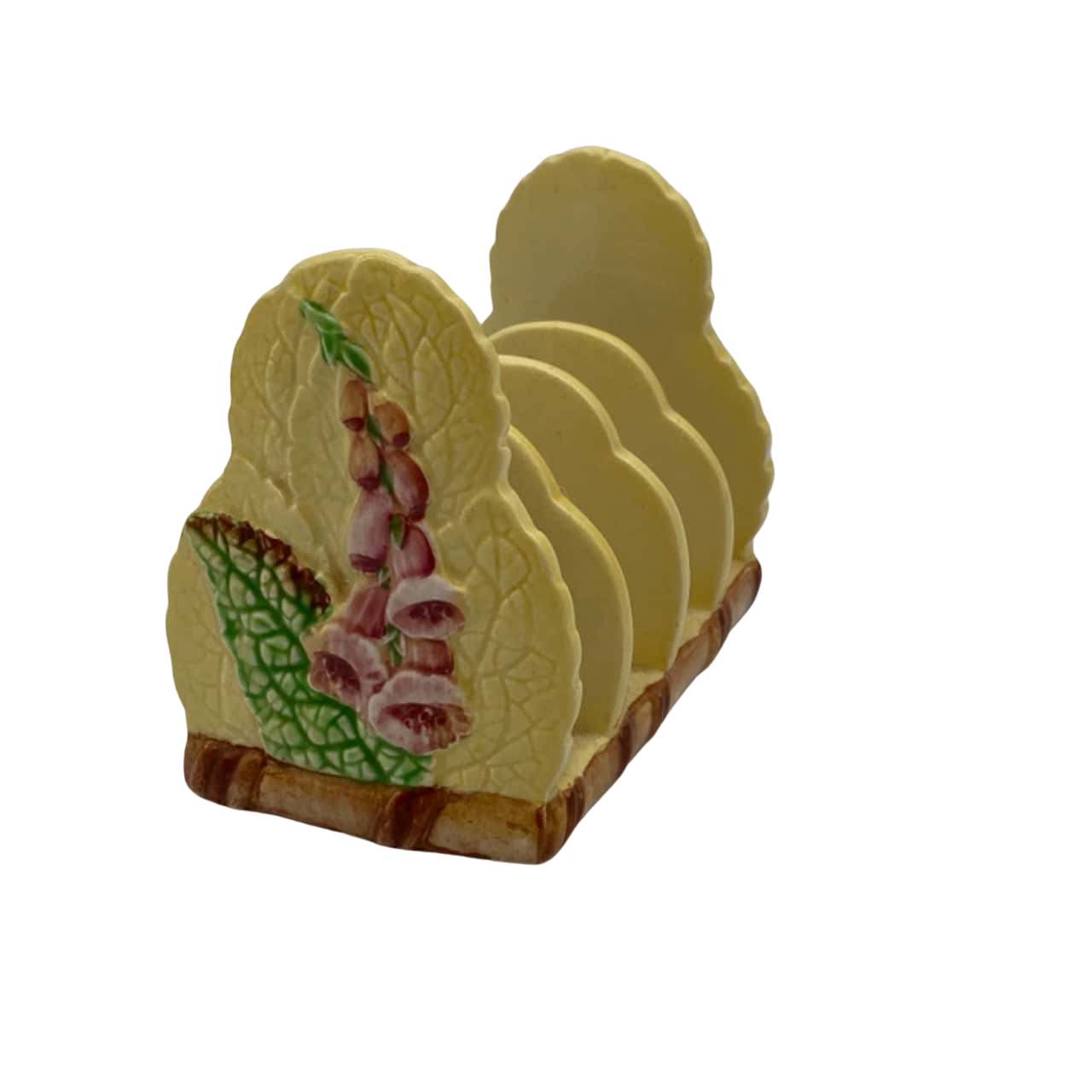 Vintage Carlton Ware Foxglove Toast Rack(s)