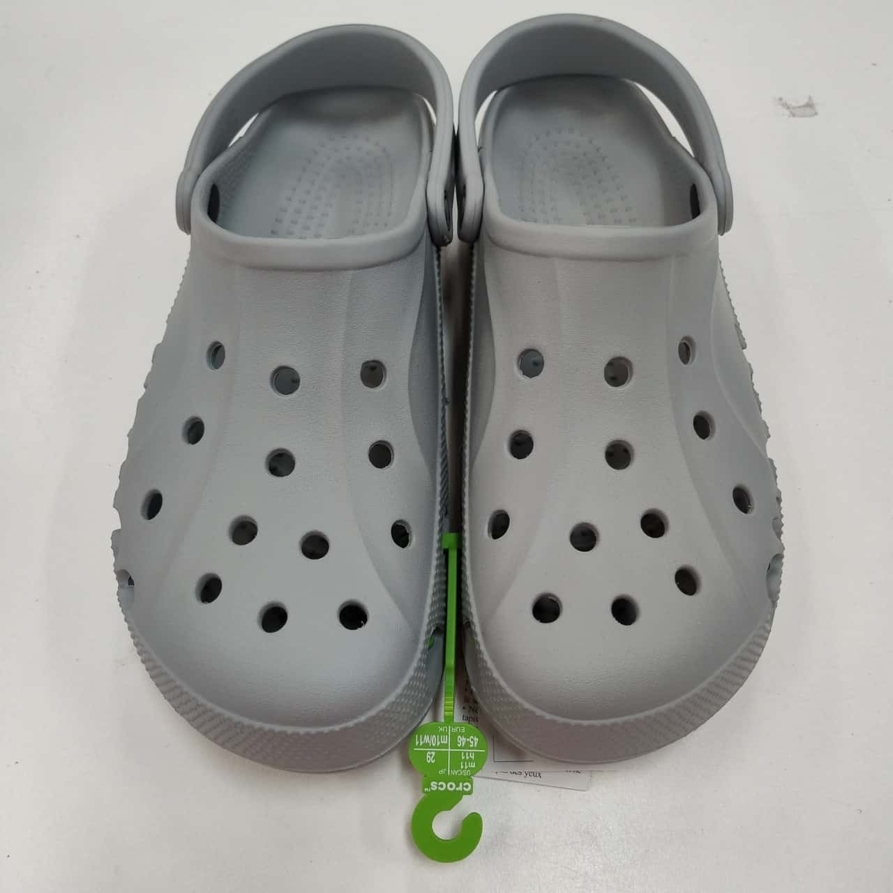 Crocs Unisex Size 11 Loafers Grey