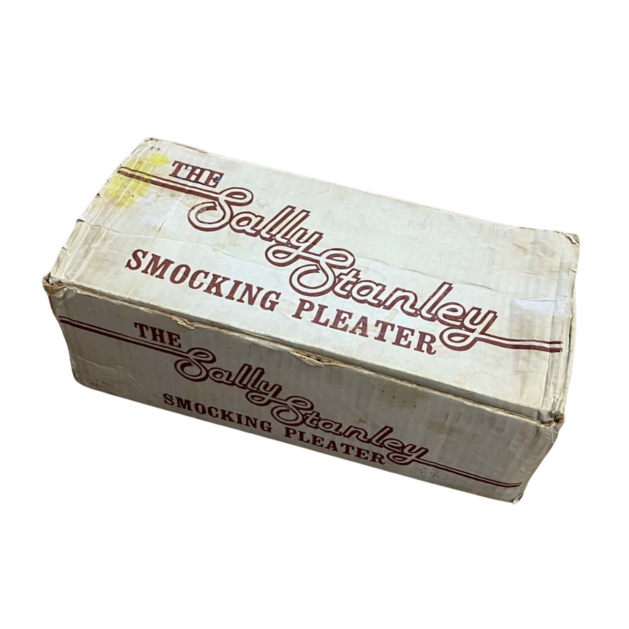 Vintage The Sally Stanley Smoking Pleater In Box With 24 Needles(s)