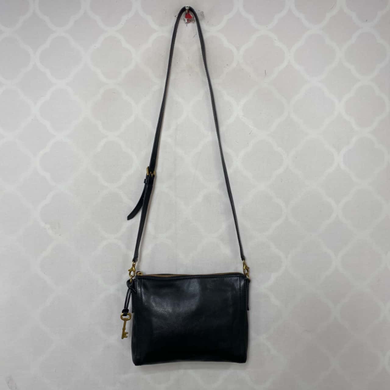 Women’s Fossil Black Leather Cross Body Bag(s)