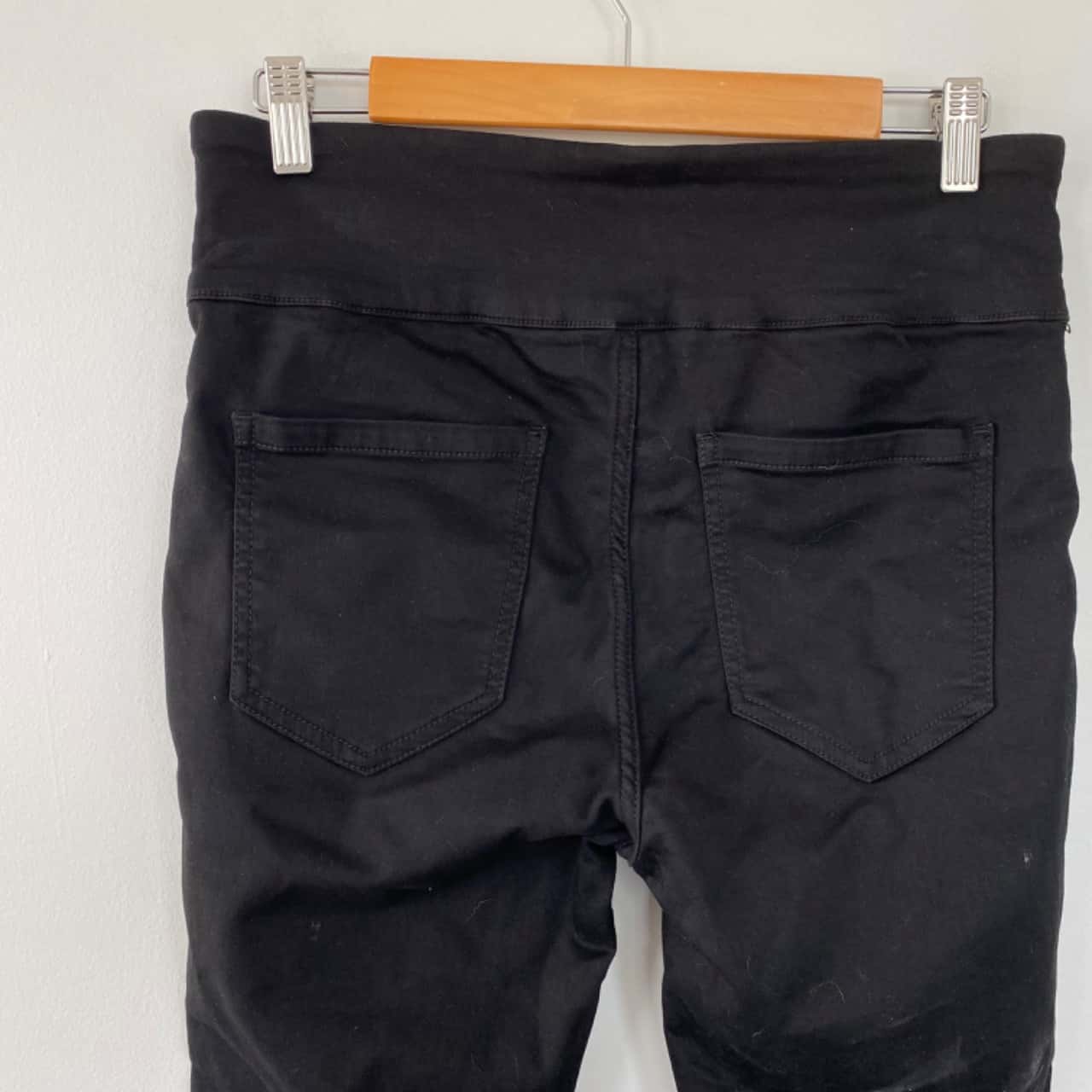 Decjuba Black Denim Stretch Pants Size 14 / XL(s)