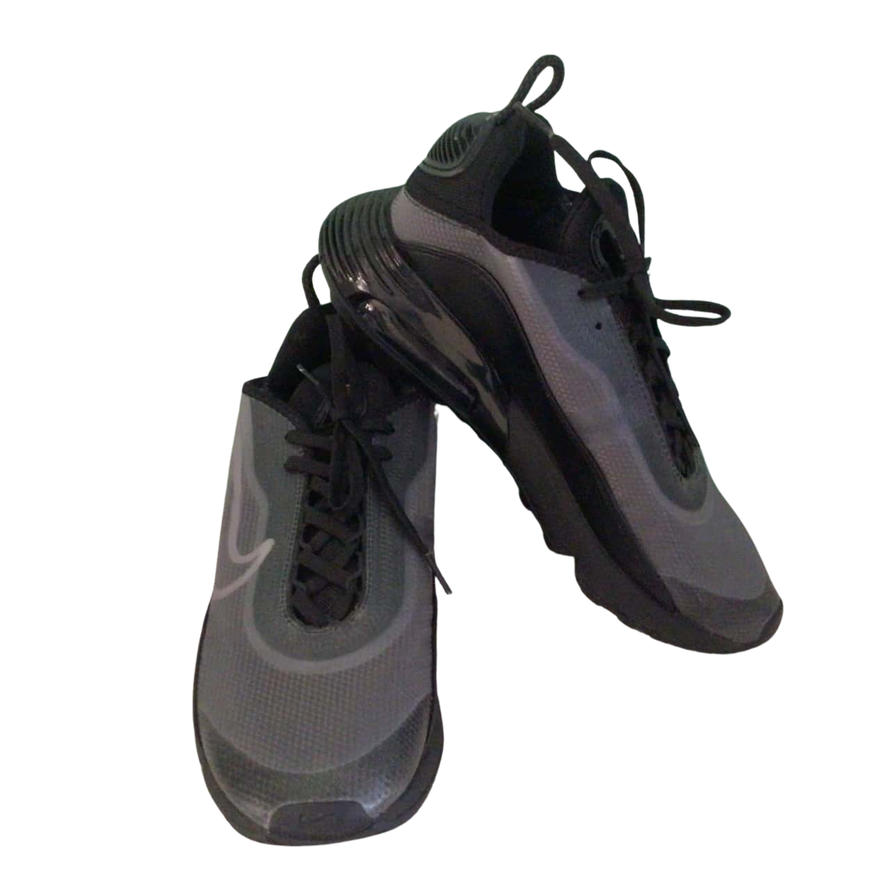 NWOT Nike Air Max Womens Size 40 / 6 / 7 Black / Grey (s)
