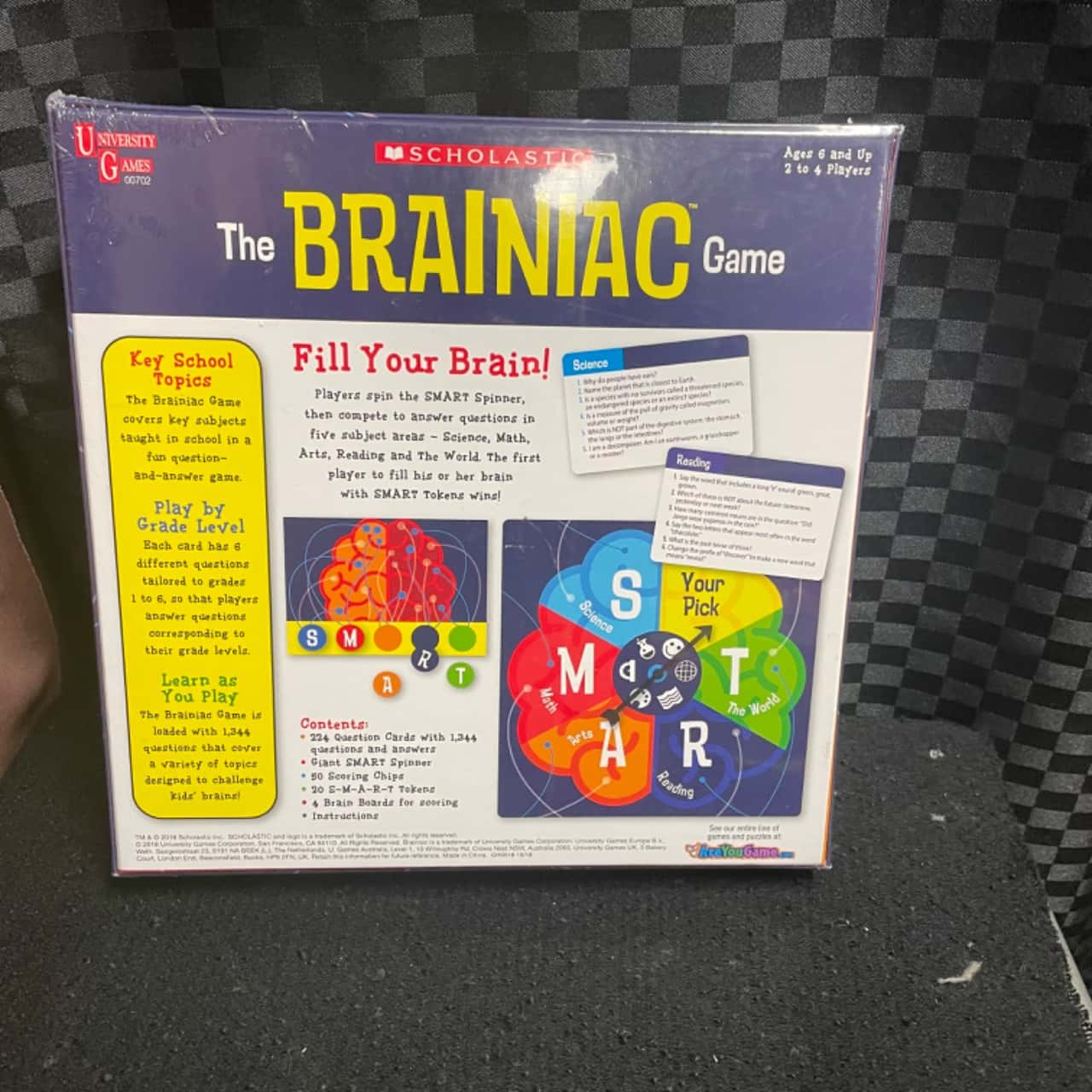 Scholastic, The Brainiac Game