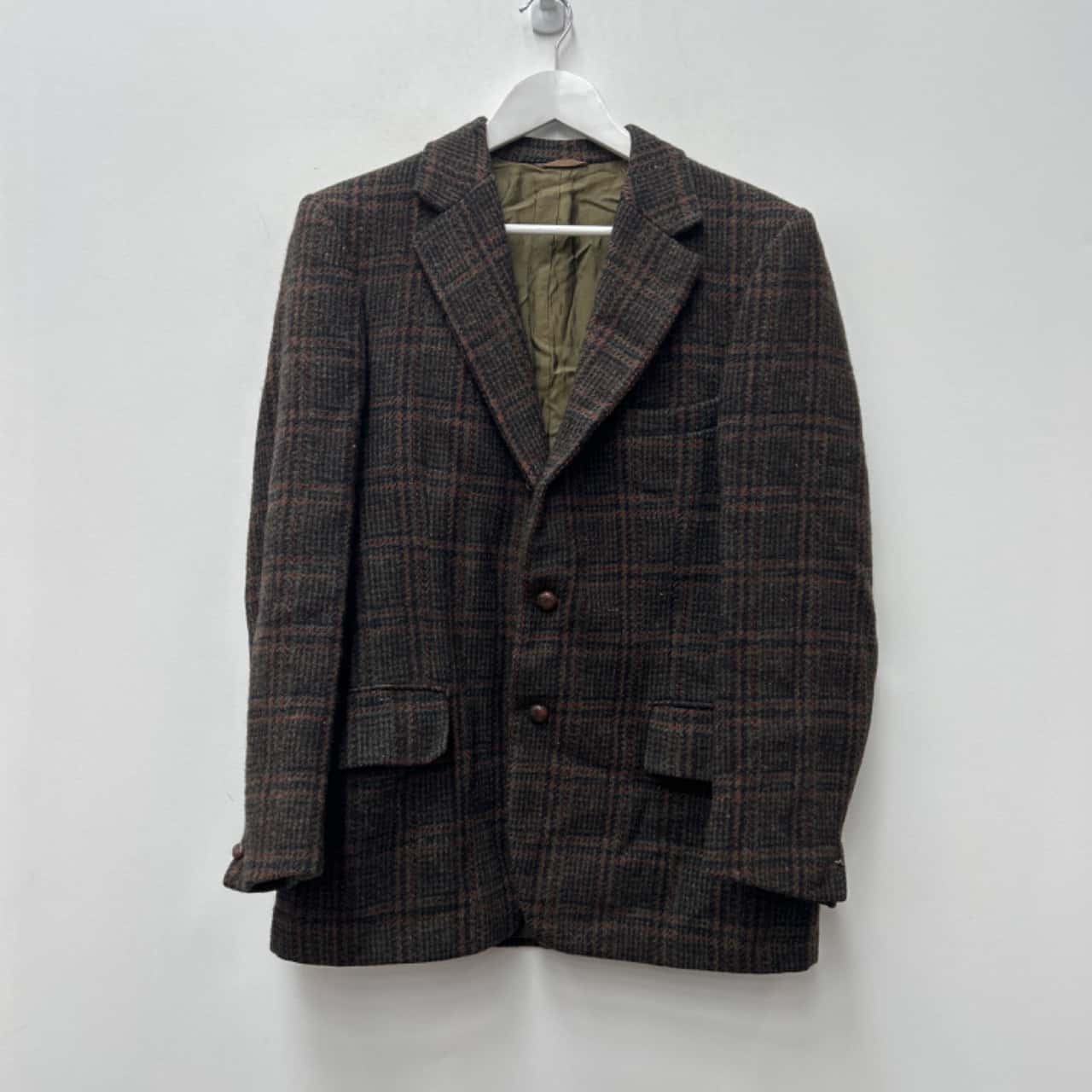 Harris Tweed Farmer's Size 38R Wool Blazer (s)