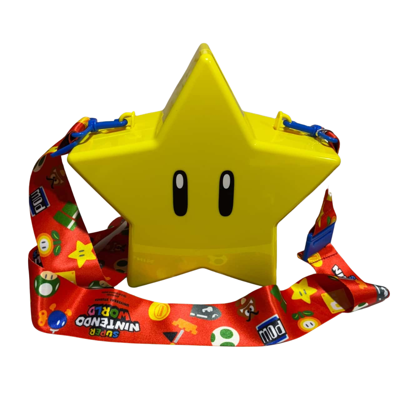 Mario Star Popcorn Yellow Bucket Super Nintendo World Universal Studios ...