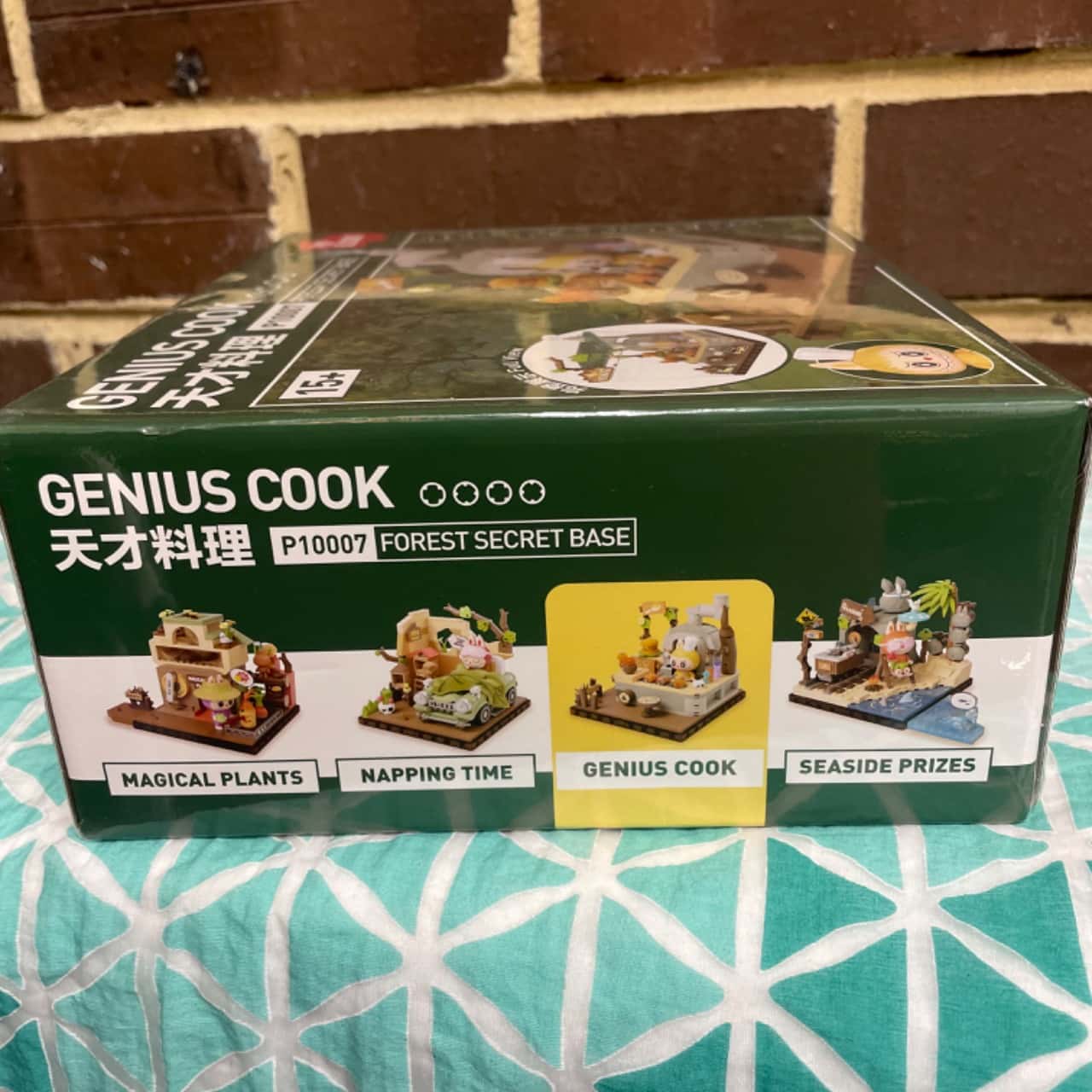 Labubu The Monsters Genius Cook Forest Secret Base Pop Blocks(s)