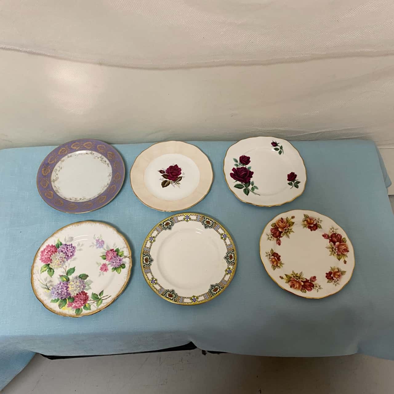 Vintage Cups, Saucers & Cake Plates - Collection of 6 each