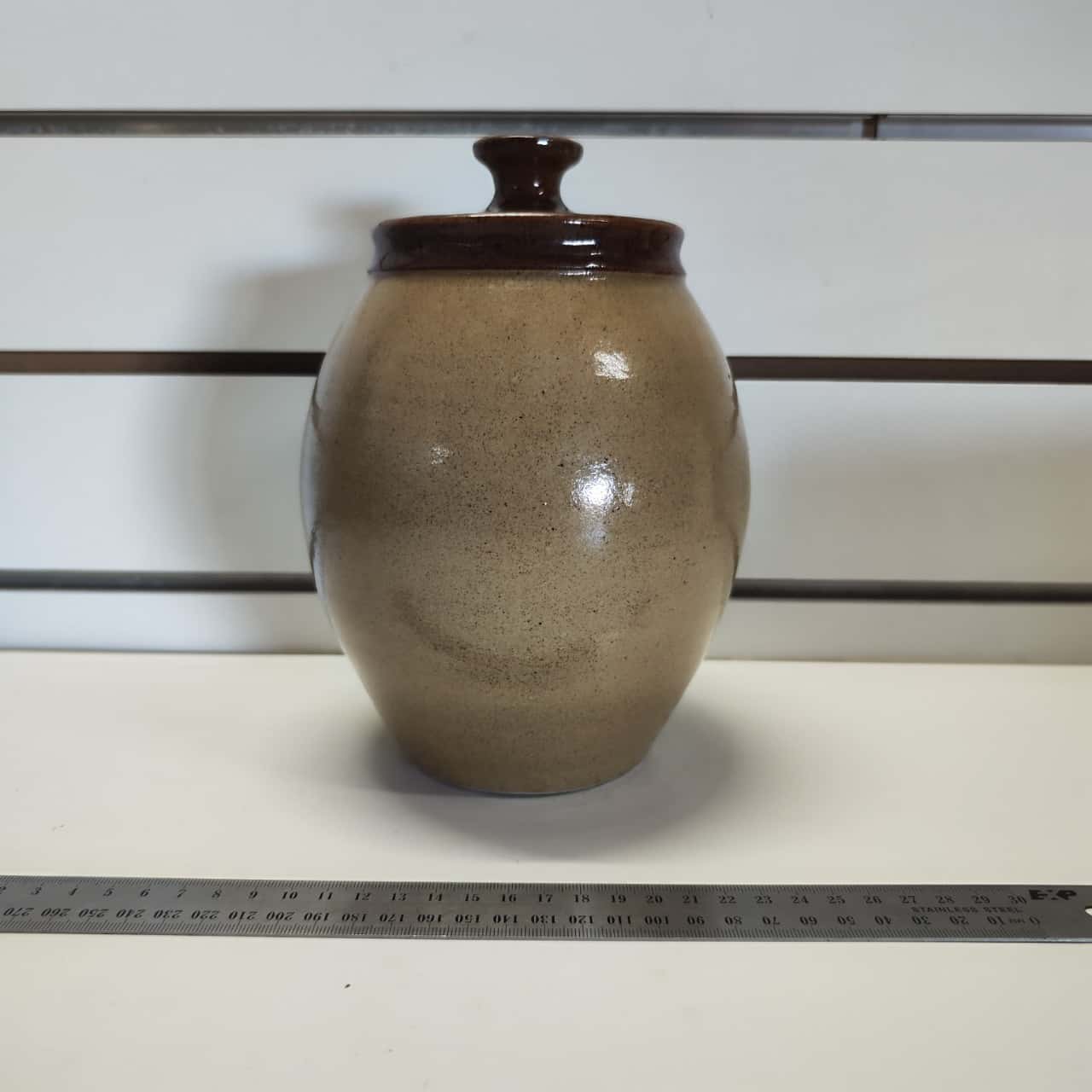 Red Gully Pottery Jar with lid (s)