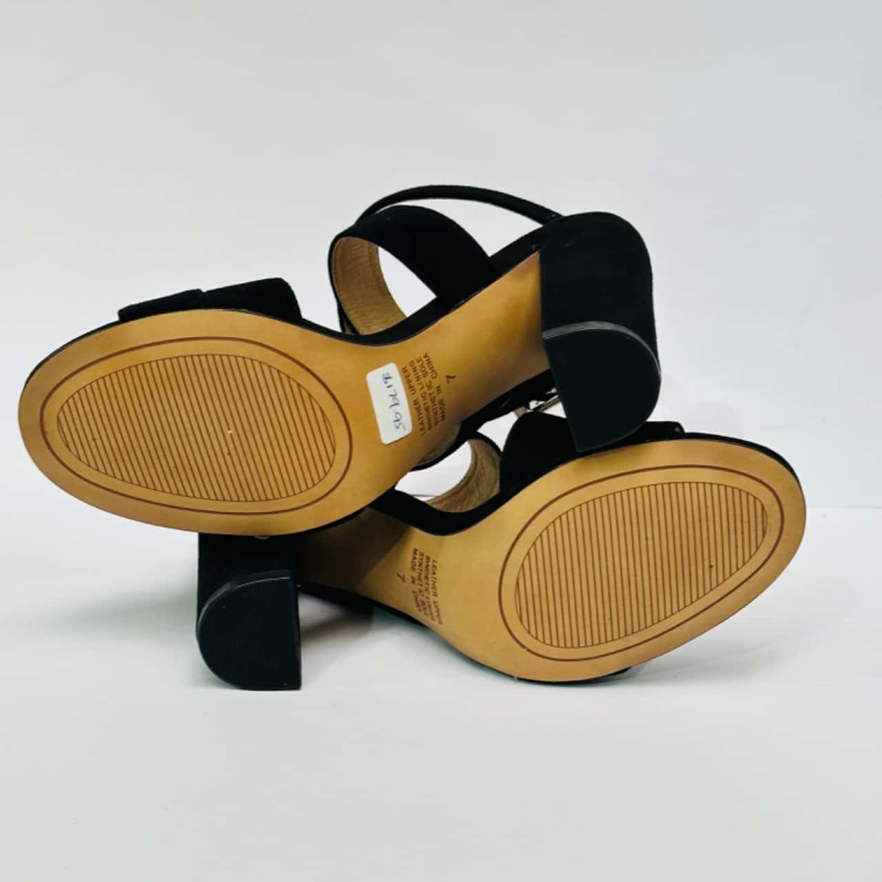 SIREN Strappy Heels Size 7 Black (s)