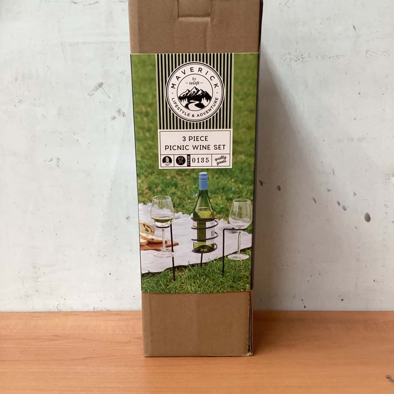 Maverick 3 Piece Picnic Wine Set(s)