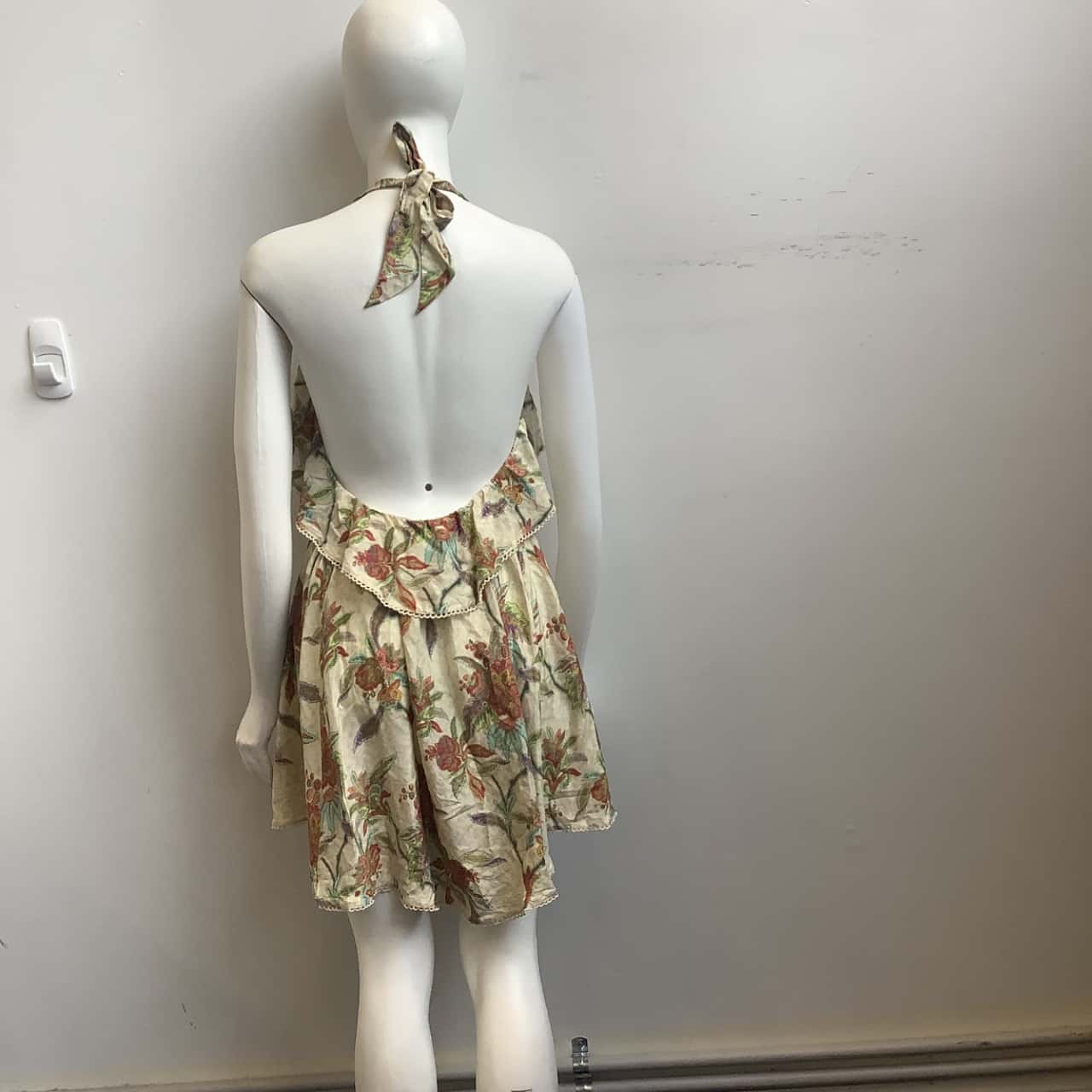 Zimmermann Womens AUS Size 11-12, Label Size 2 Halter Neck Silk Dress ...