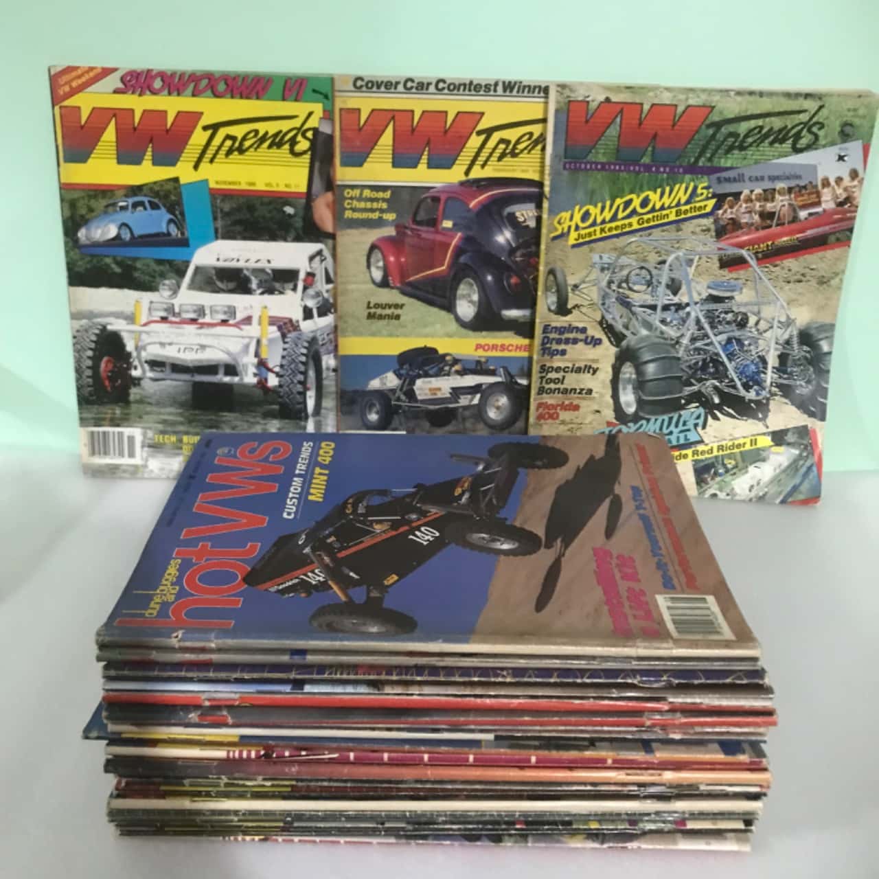 25 Vintage 1980s Hot Rod - Auto - VWMagazines Bulk Lot