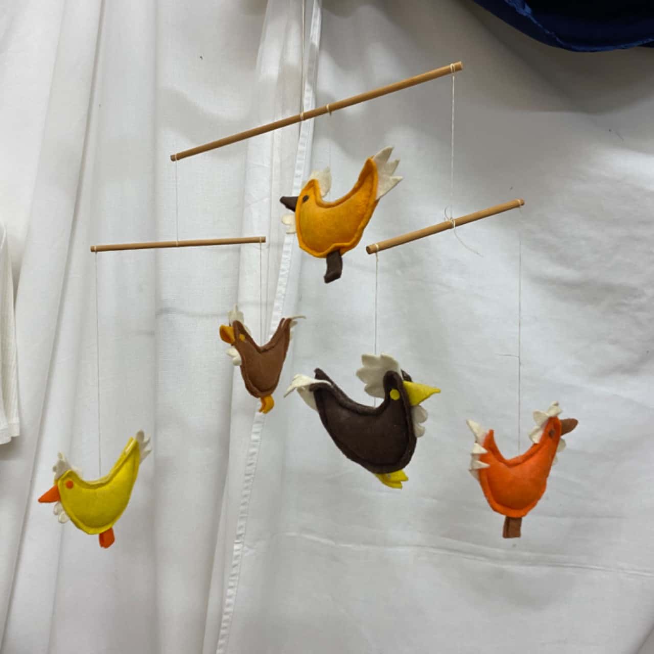 Kids Set of 6 Vintage Handmade mobiles