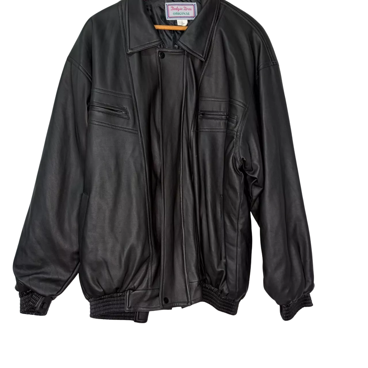 Mens vintage Bodgie Bros Size XXL Black jacket (s) - Used Very Good ...