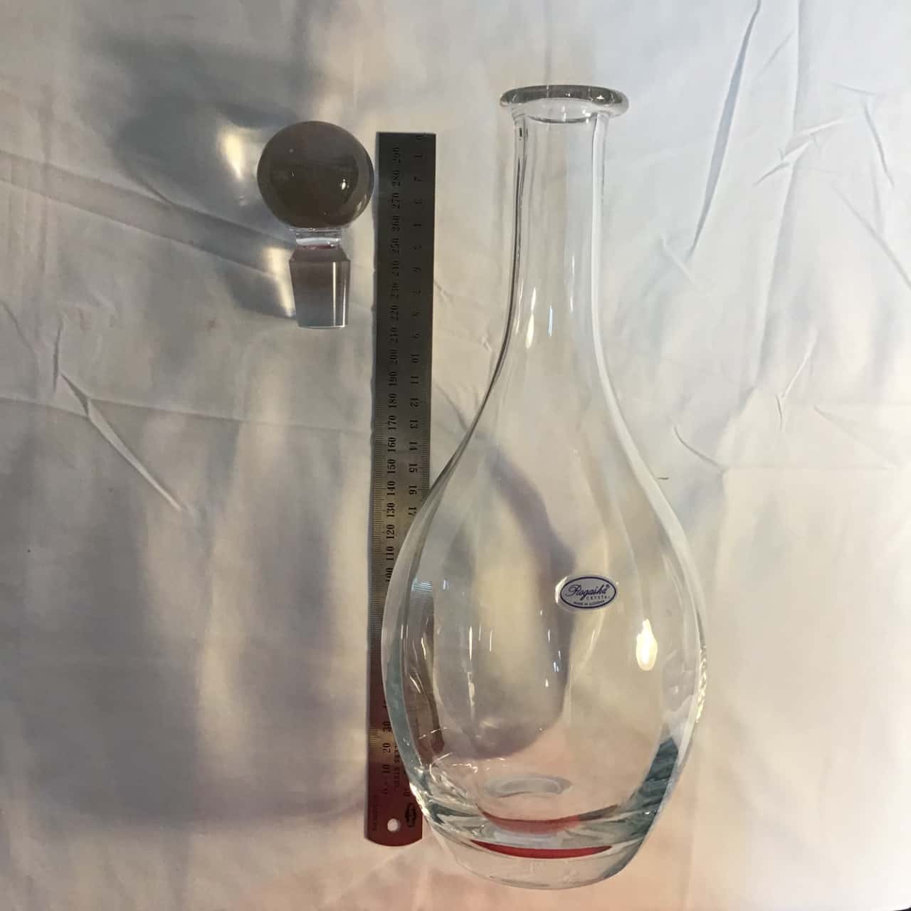 “Super Reduced” Rogaska Crystal Decanter