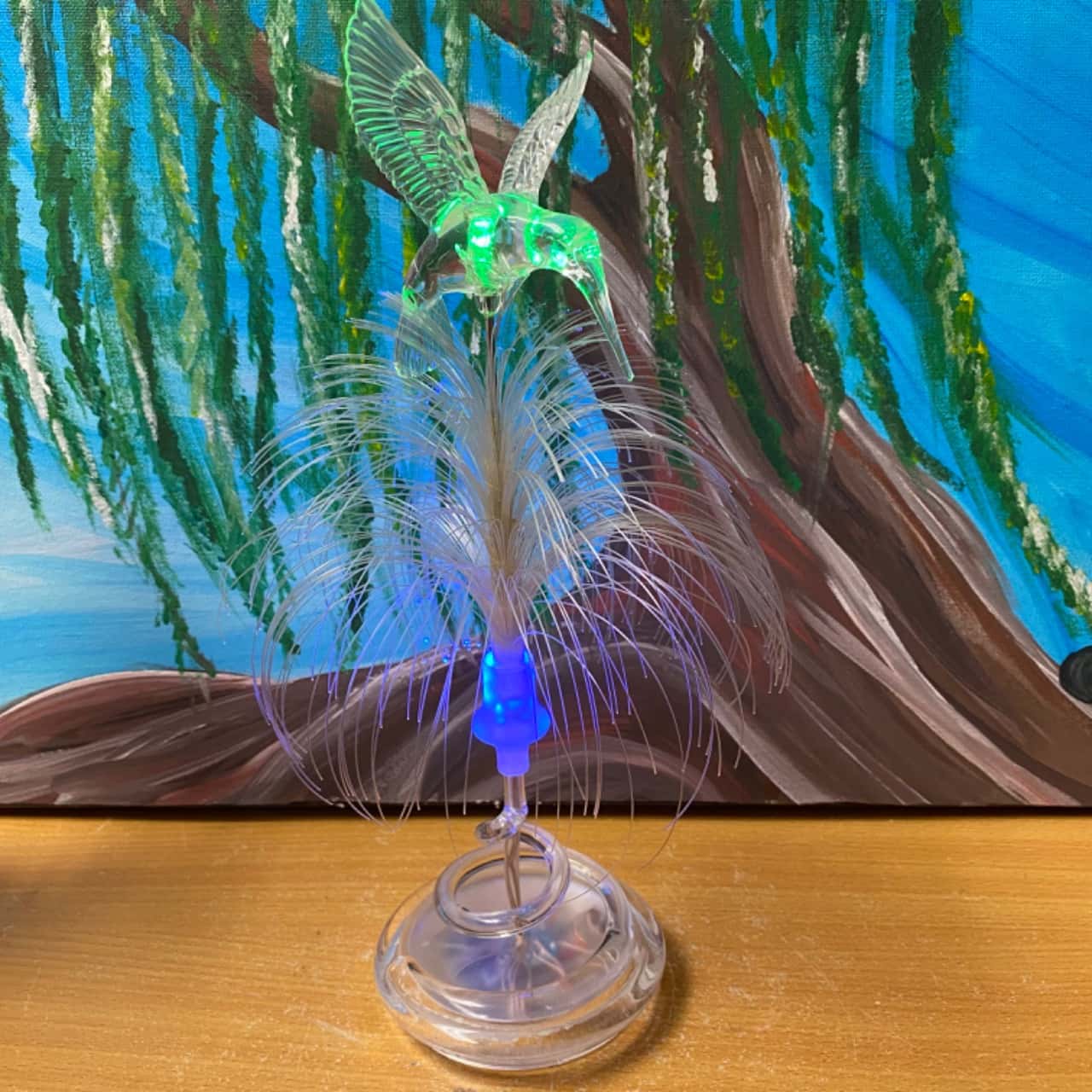 Fibre Optic light up Bird(s)