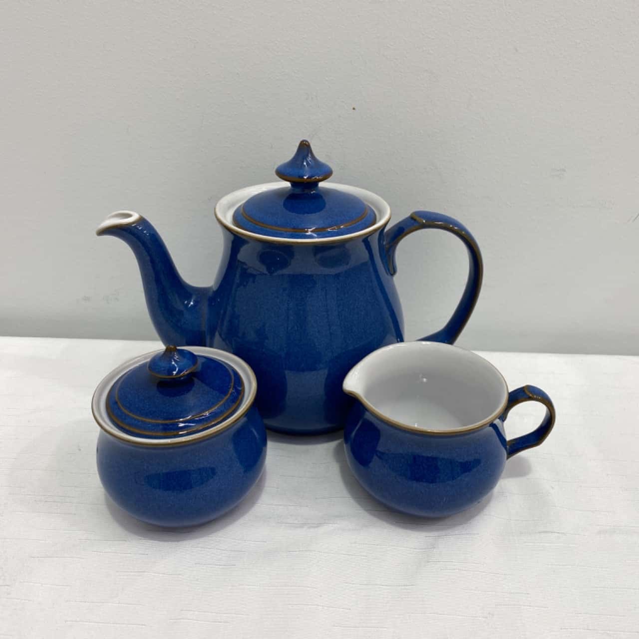 Denny Handcrafted Tea Set Imperial Blue (Pick Up Only)(s)