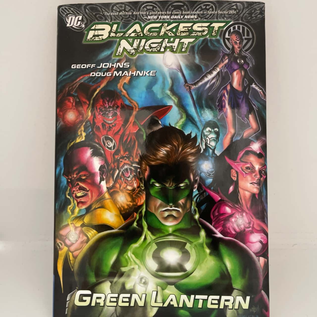 blackest night DC Comic black lantern corpse (b5)