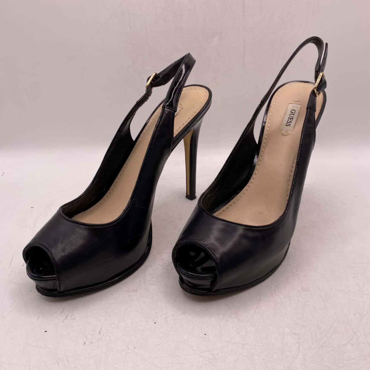 Guess Womens Black Heels Size 8 (s)