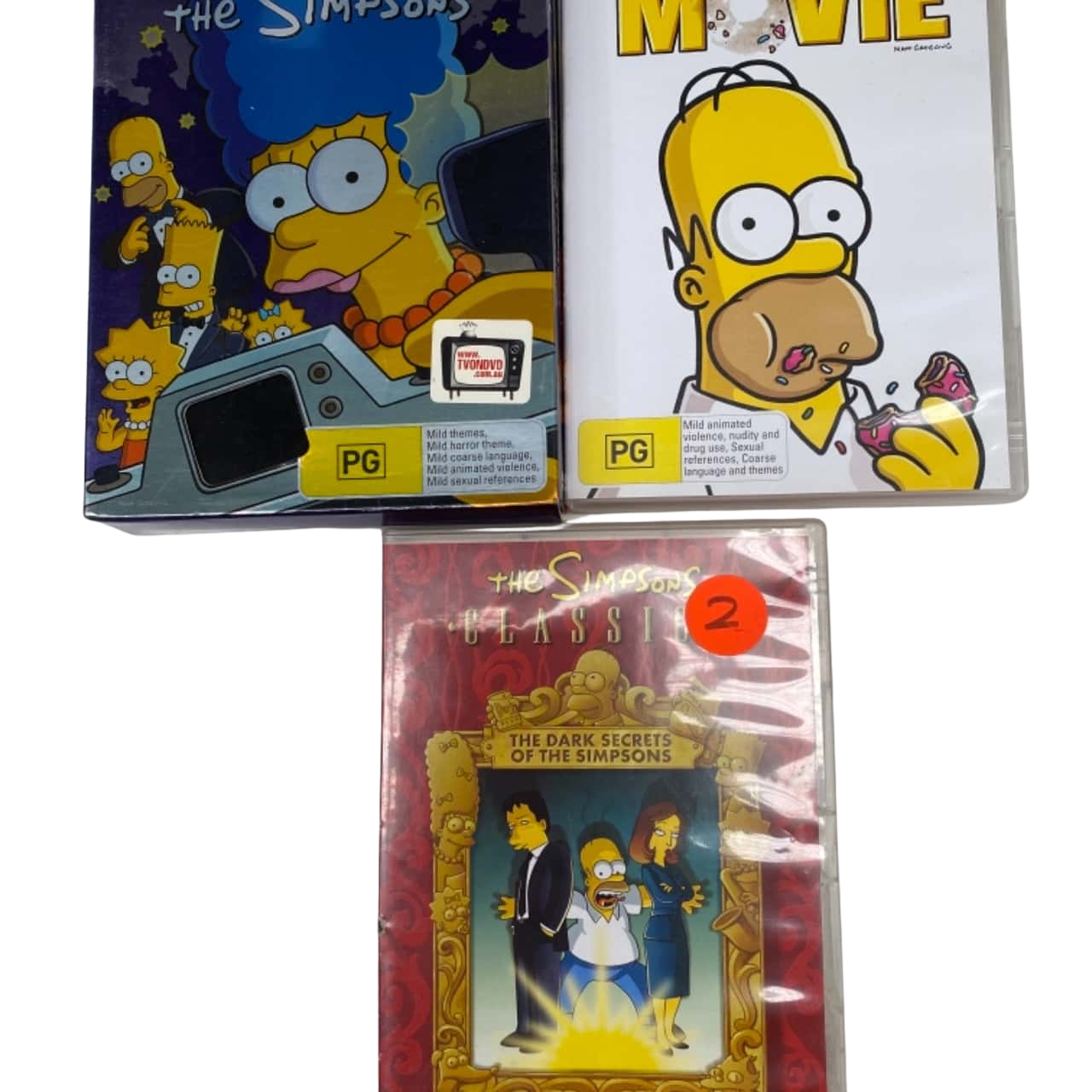 The Simpsons DVDs (s)