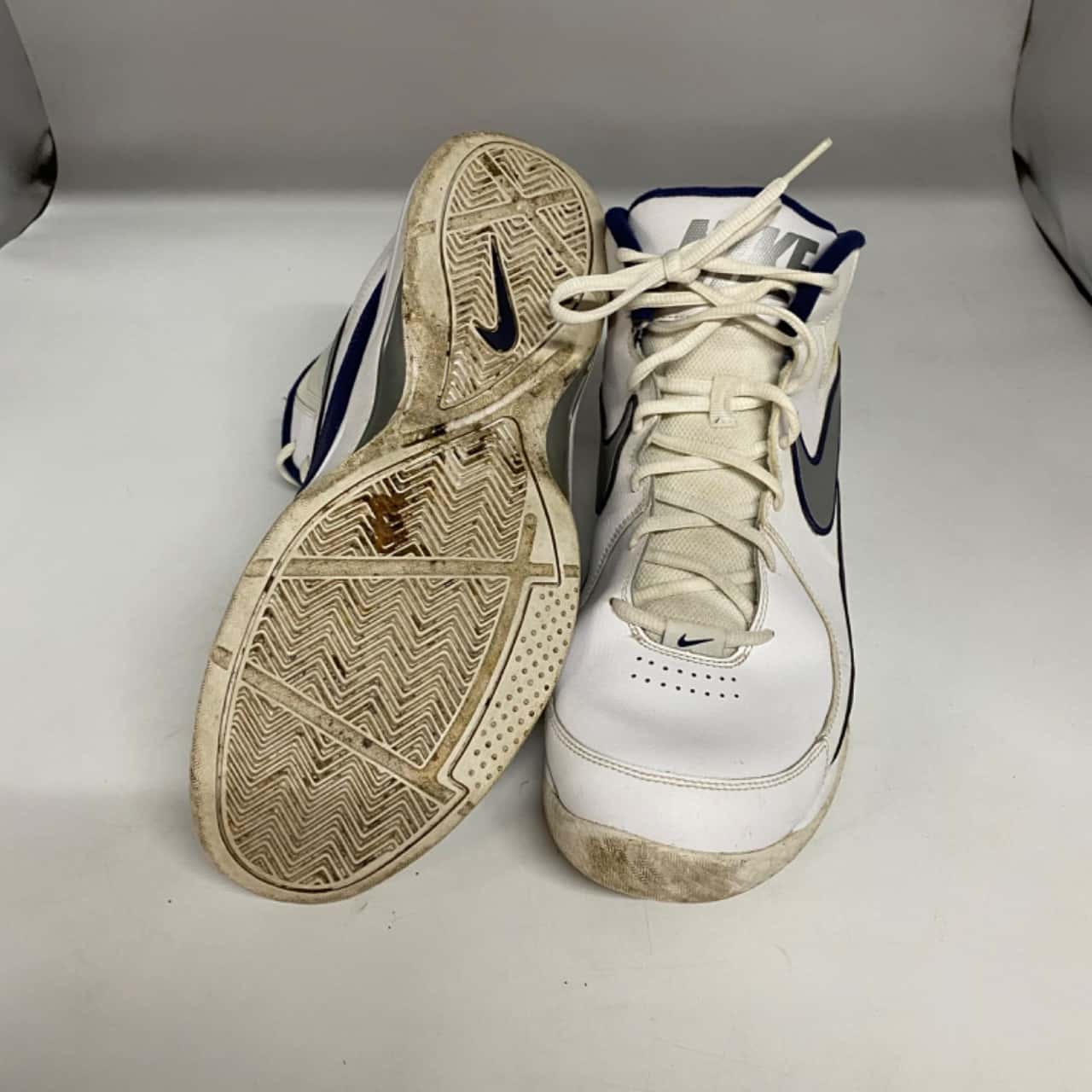 Nike Mens Size 46 White High Top