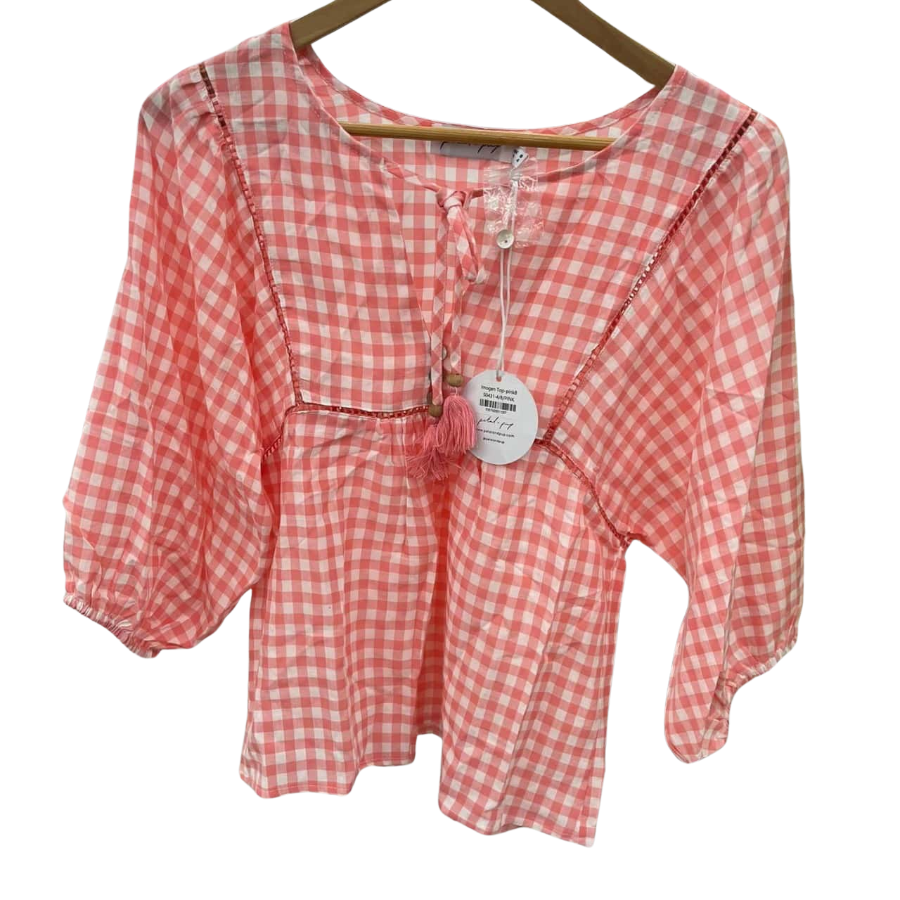 Petal + Pup Womens Size 8 Pink Imogen Top NEW