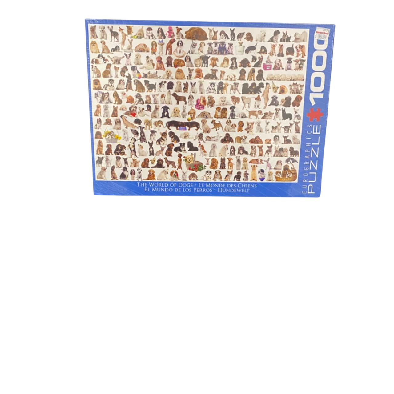 The World Of Dogs 1000 Piece Puzzle NEW