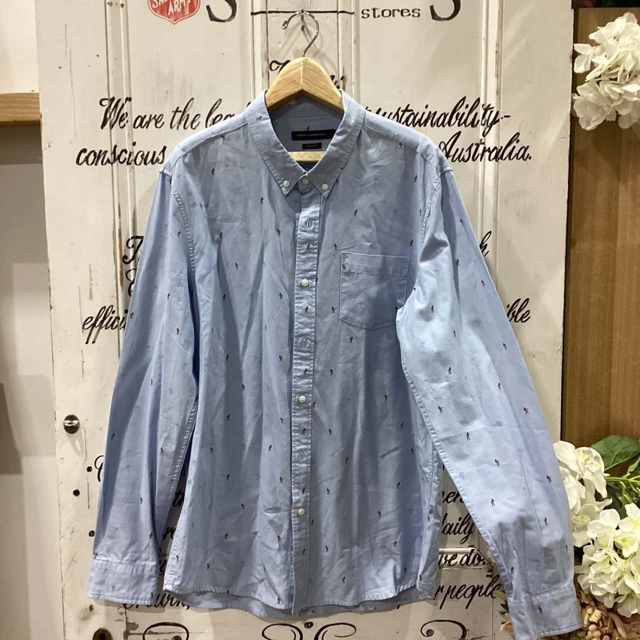 French Connection Brand! THE PERFECT OFFICE WEAR SHIRT! Womens Size L ...