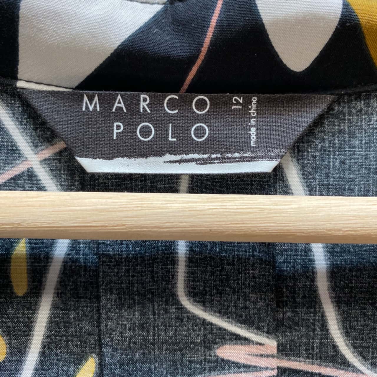 Marco Polo Womens Black / Pattern Shirt(s)
