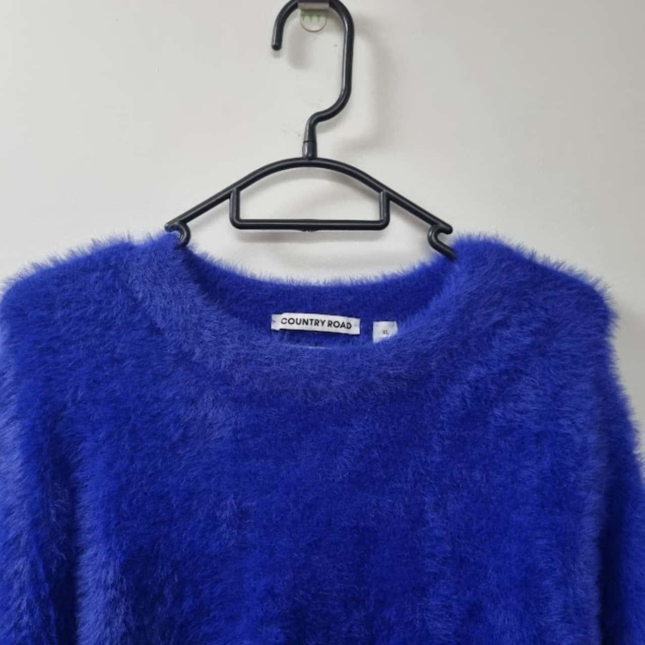 Country Road Women's Size XL Short-Sleeve Jumper in Blue