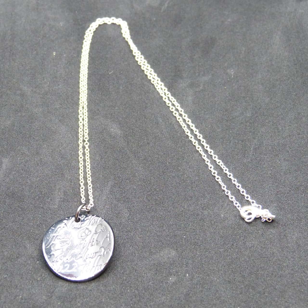 Tiffany & Co. Notes Pendant Necklace – 925 Silver in Box #TiffanyAndCo ...