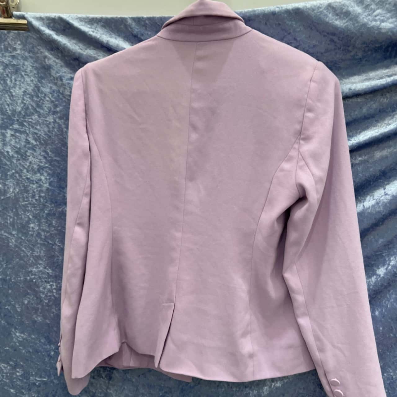 Basque Petite Womens Purple Blazer Size 10P