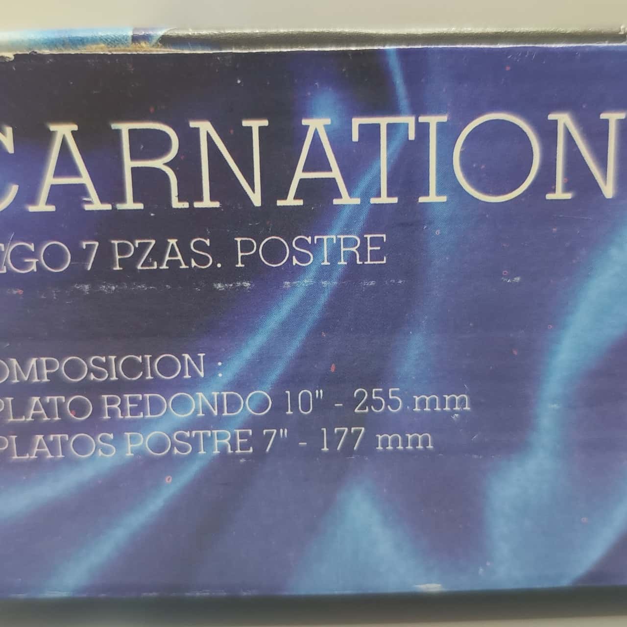 Carnation 7 Piece Dessert and Dinner Plate Set (s)